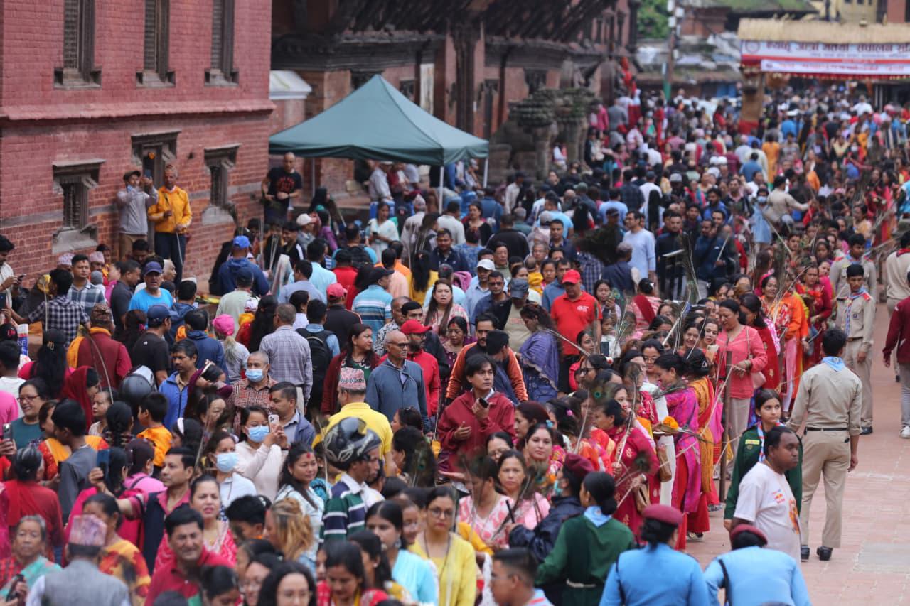 Nepal: Thousands throng Krishna Temple as Janmashtami celebrated with gaiety and fervor - Desi ...