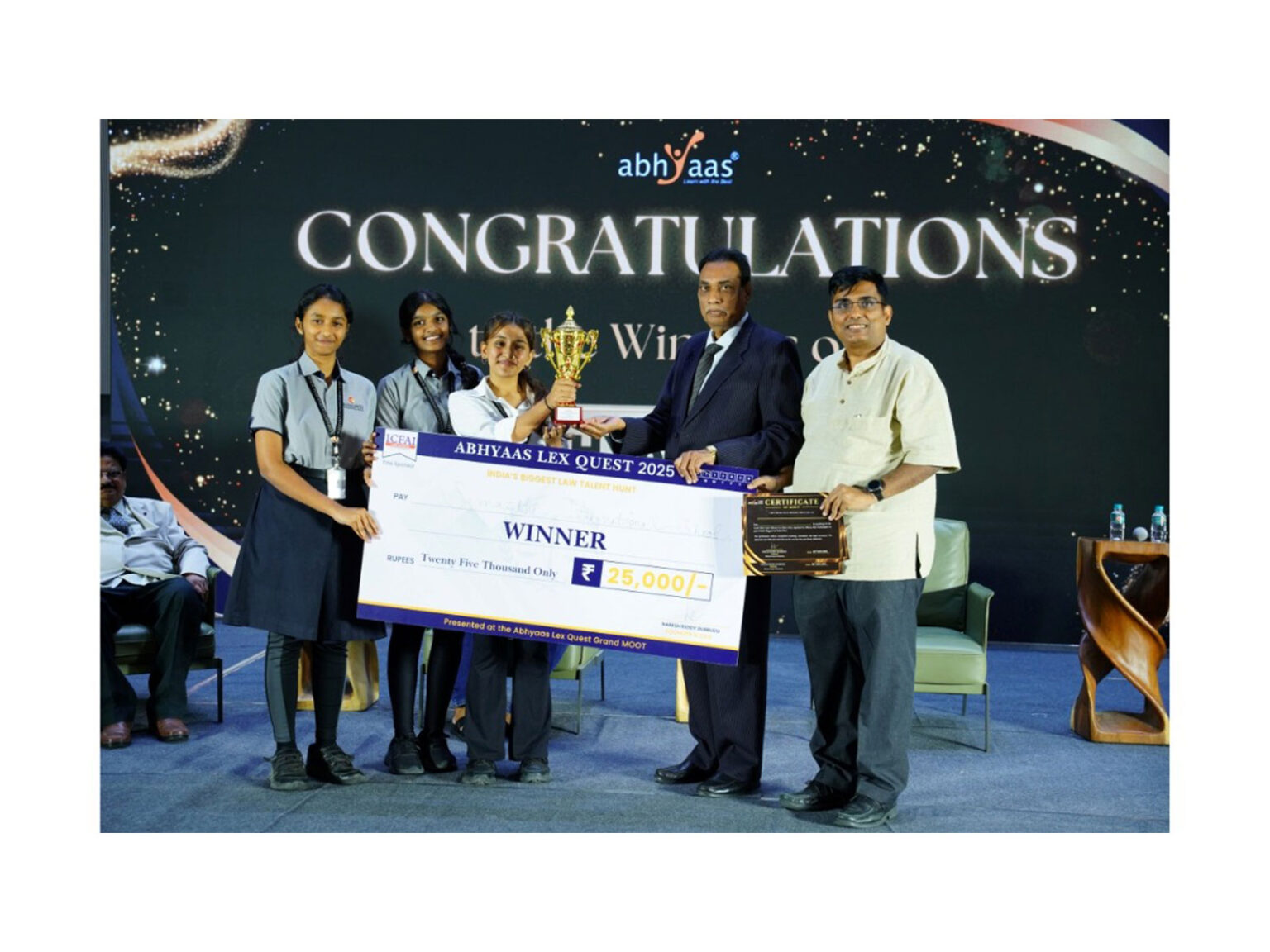 Abhyaas Lex Quest 2025 Concludes with Resounding Success; Sets New Benchmark in School-Level ...