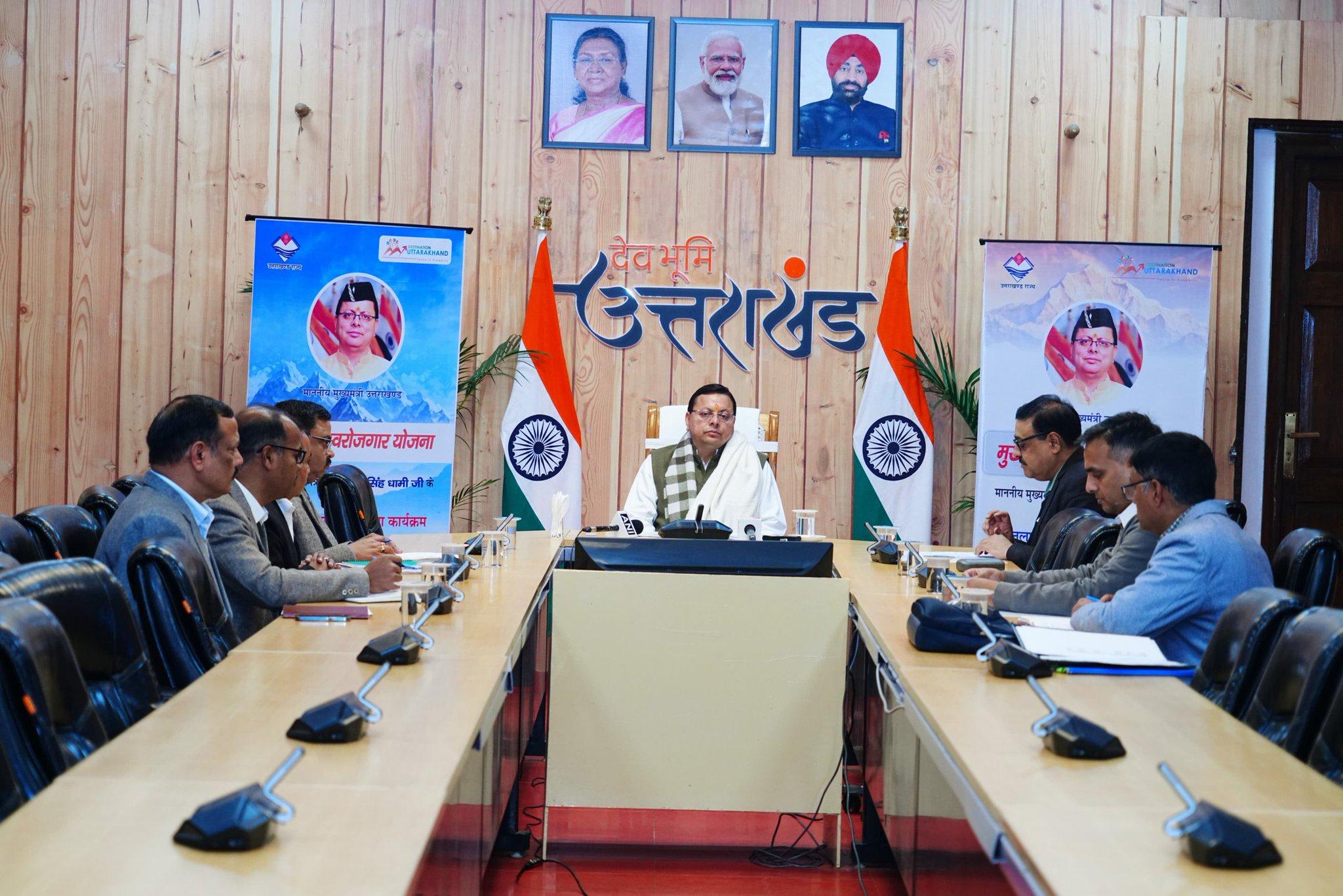 Uttarakhand CM Dhami disburses Rs 33.22 crore under self-employment scheme - Desi Talk's Chicago